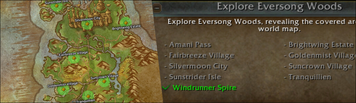 Explore Eversong Woods Achievement Guide