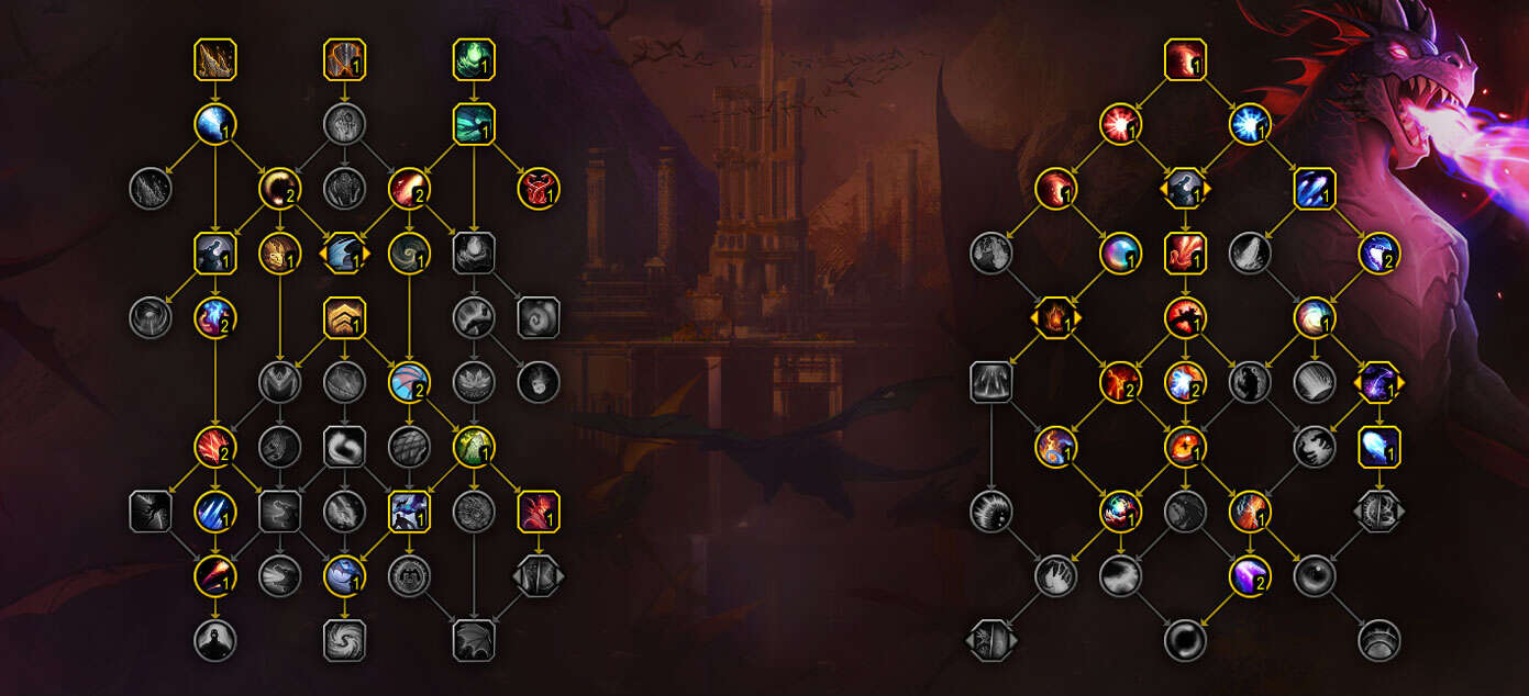 Dragonflight Pre-Expansion Patch Class Talent Builds